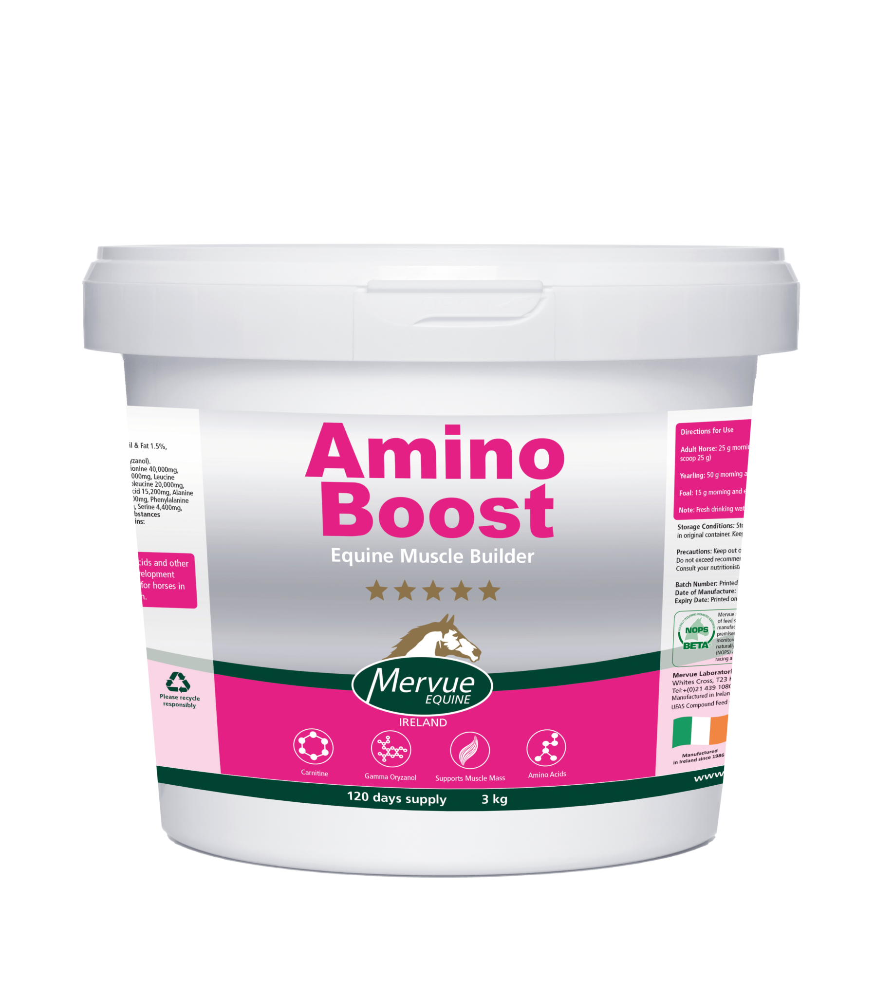 Amino Boost Muscle Support & Development - Mervue.ie