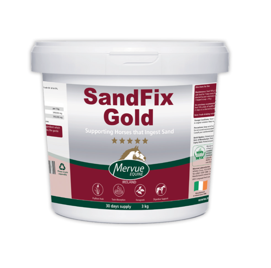 SandFix gold- For horses that ingest sand - Mervue.ie